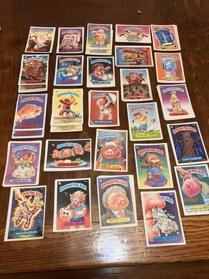 Cabbage Pail Kids Cards Some Rare Ones 60 Assorted Cards Mint Condition ...
