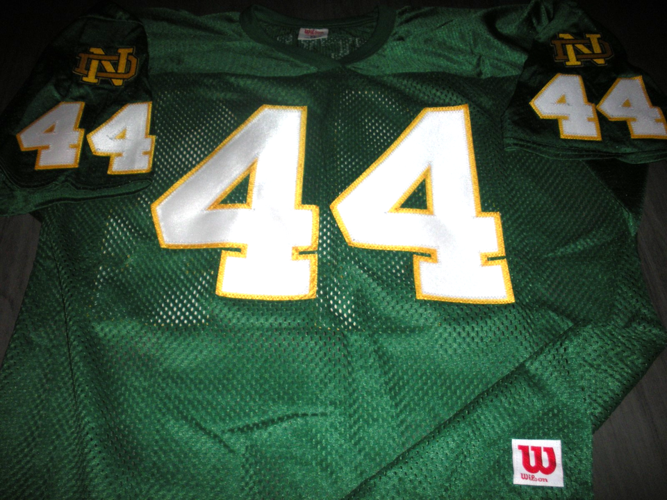 TOM GATEWOOD NOTRE DAME IRISH DENVER/COA SIGNED OFFICIAL LICENSED ...