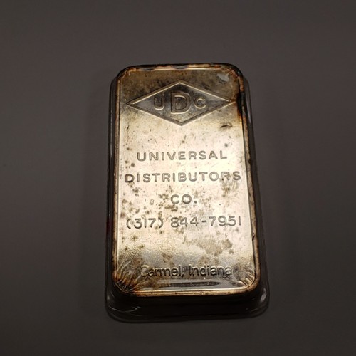 10 oz .999 Silver Bar Silvertowne Prospector Universal Distributors ...