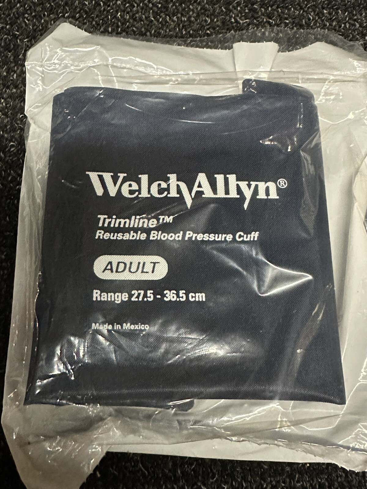 Welch Allyn Trimline Reusable Blood Pressure Cuff Adult 36703 New Reuse ...