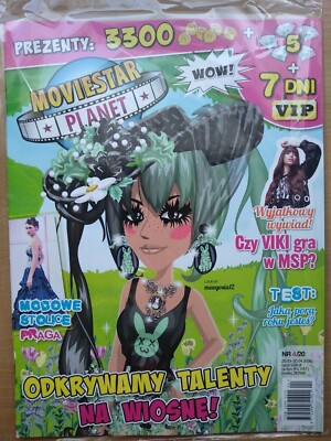 MovieStarPlanet Magazine 4/2020 + code: 3300 SC + 5 diamonds + 7 days ...
