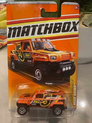 2011 Matchbox RIDGE RAIDER Orange 94/100 Desert Endurance | eBay