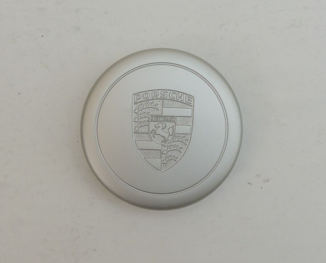Genuine New Porsche 911 Wheel Center Cap 3-Prong Silver 66mm with ...