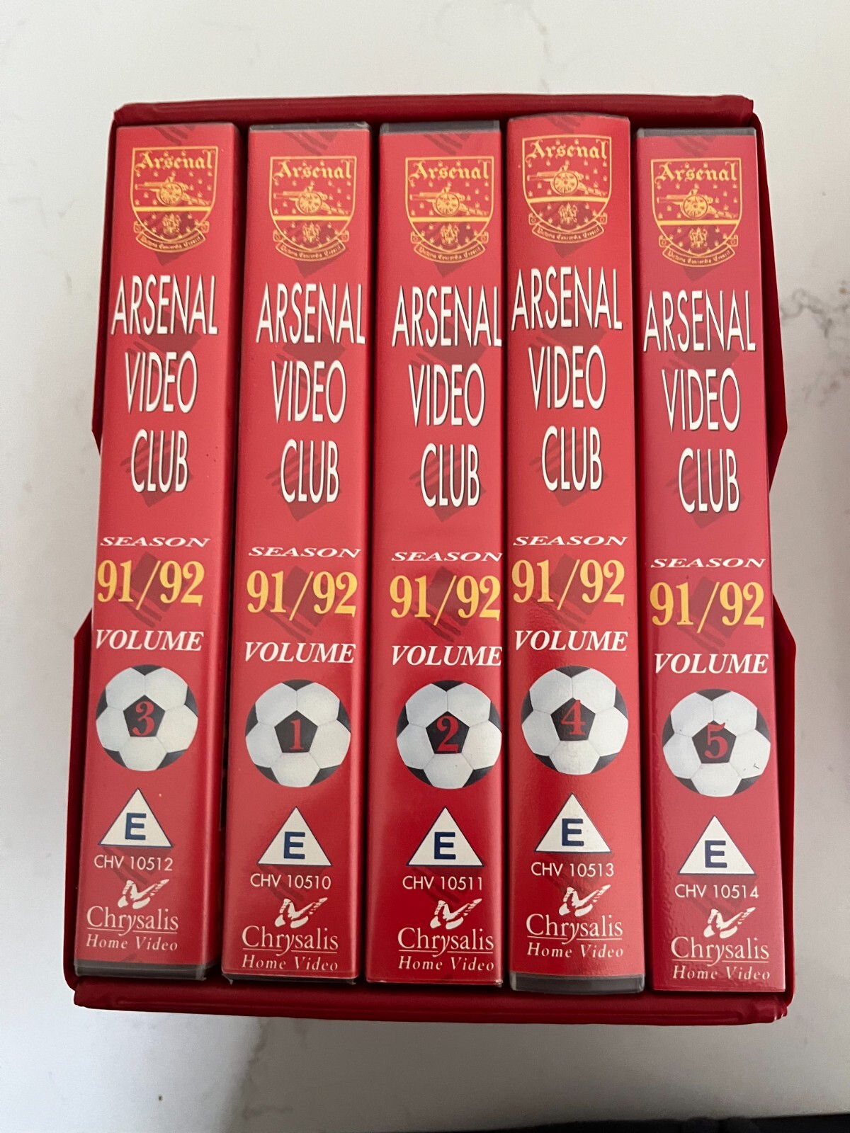 ARSENAL FC FOOTBALL VIDEO VHS COLLECTION PICK VIDEO FROM DROPDOWN | eBay UK