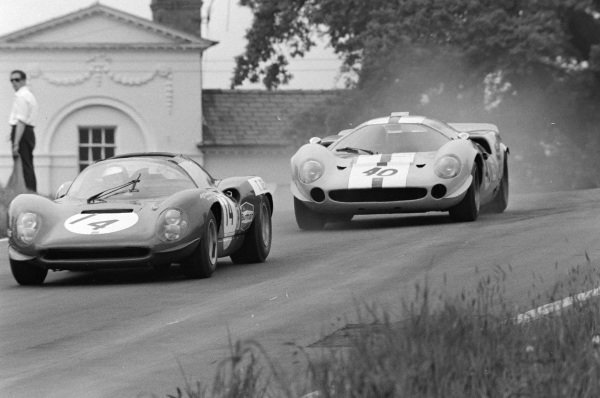 Tony Dean, Ferrari Dino 206 S Sports Car 1968 Racing Old Photo 1 | eBay