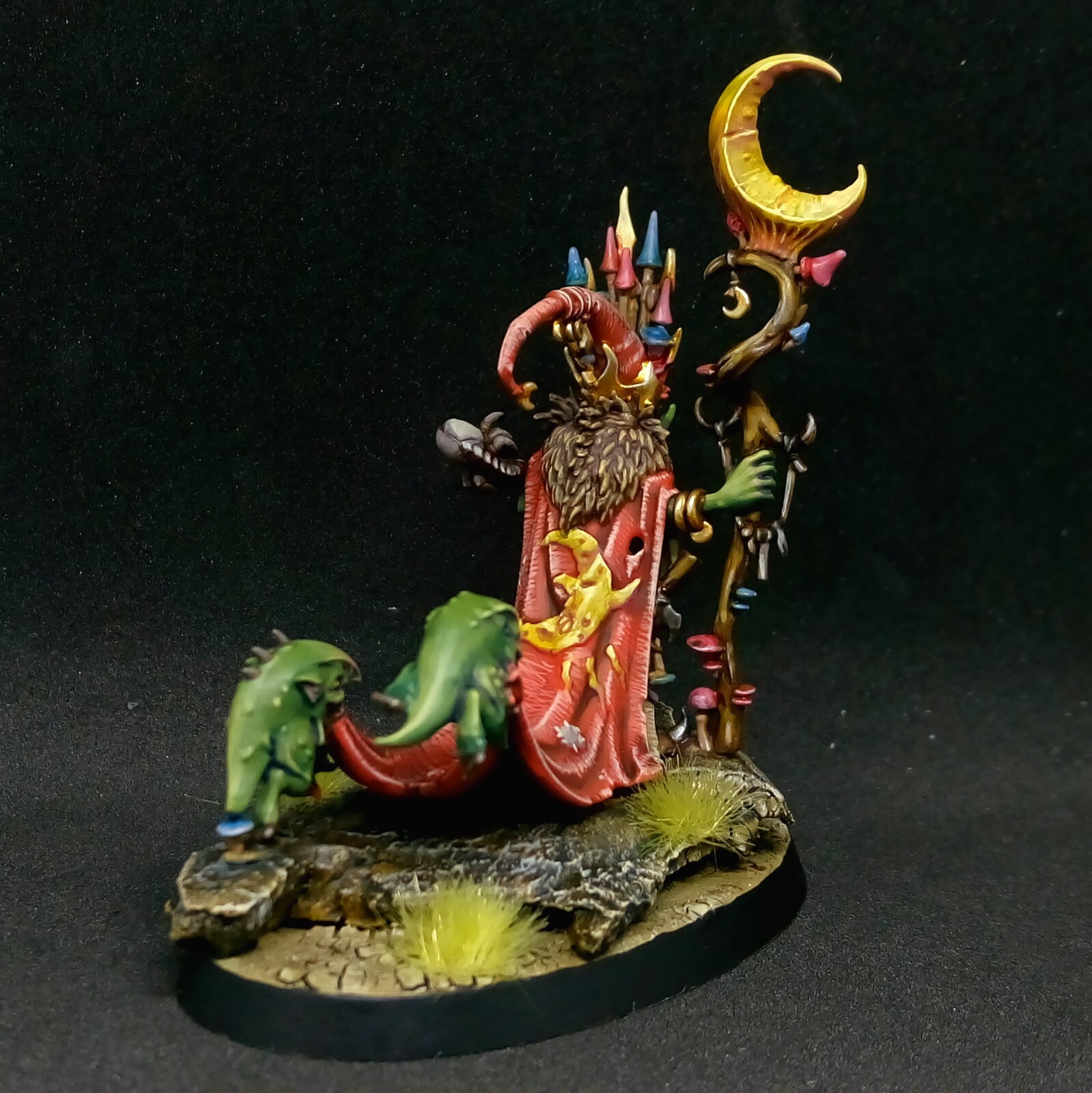 Skragrott the Loonking Gloomspite Gitz painted Warhammer Underworlds ...