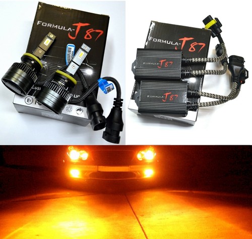 LED G8 Canceler 888 Amber Two Bulbs Fog Light Upgrade Replacement Stock ...