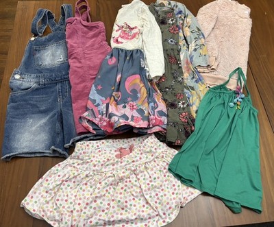Girls Size 7 Clothing Lot 8pc Vierra Rose Monsoon Levis Tommy Bahama J ...