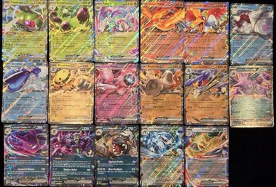 Pokémon TCG Destined Rivals EX COMPLETE SET of (17) All Double Rare ...