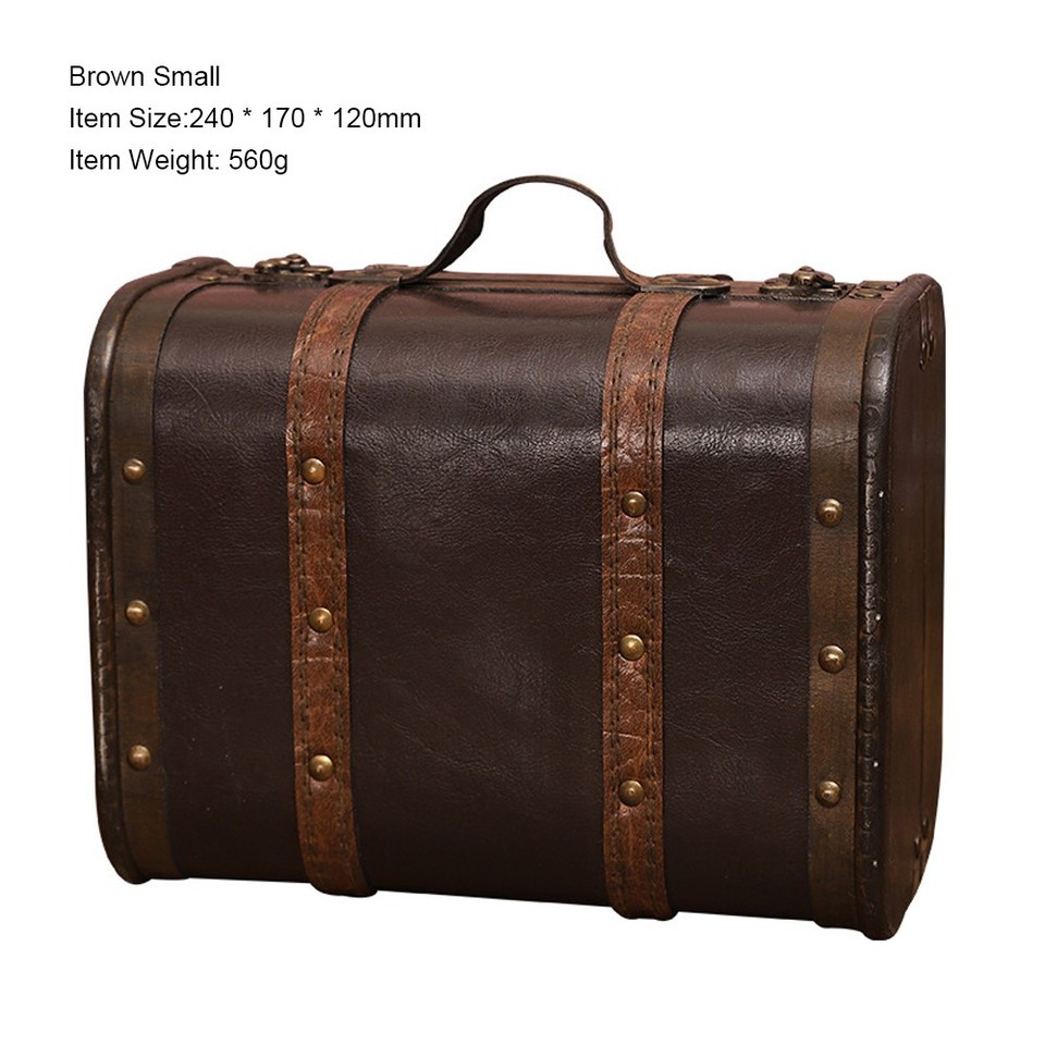 Vintage Suitcase Storage Box For Home Decor 2I1I | eBay Australia