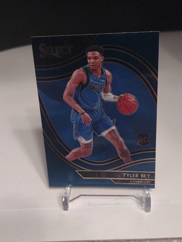 2020-21 Panini Select TYLER BEY Courtside Blue Rookie Mavericks #265 RC ...