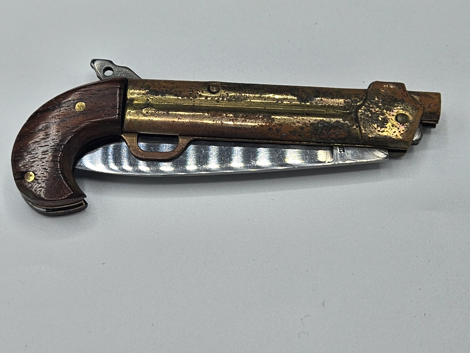 VINTAGE COLLECTABLE Valley Forge Flintlock Pistol Knife Parker Cutlery ...