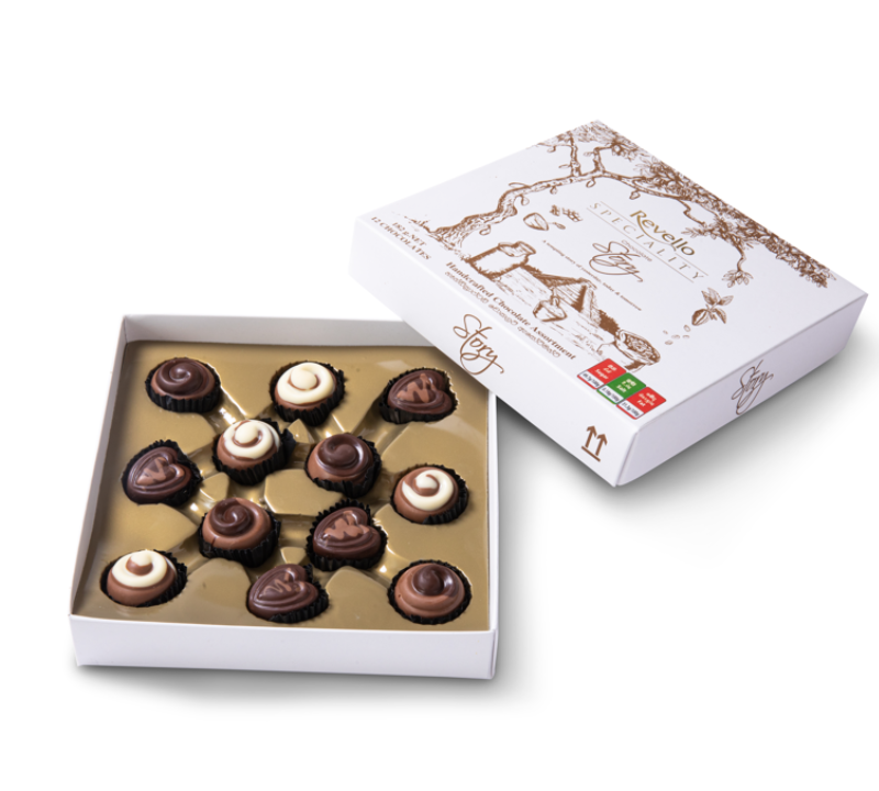 REVELLO SPECIALITY CHOCOLATE STORY PACK 182G BEST GIFT PACK FREE ...