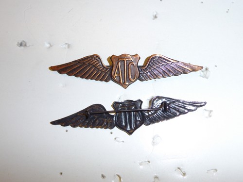 b1846 WW2 US Army Air Force Air Transport Command 1st Officer Wing Co ...