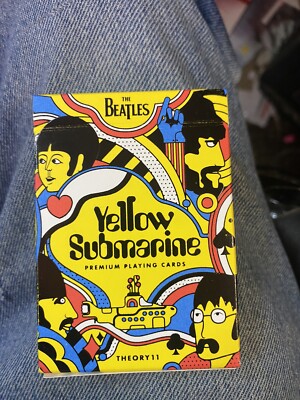 The Beatles (Yellow Submarine) Playing Cards by theory11 | eBay