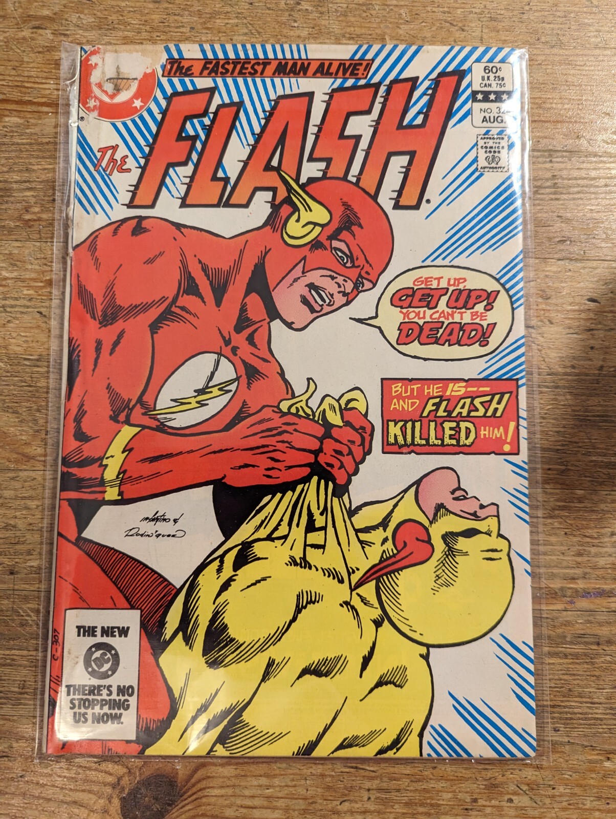 Flash #324 CGC 9.8 WHITE Pages Death of Reverse Flash! DC Comic 198 | eBay