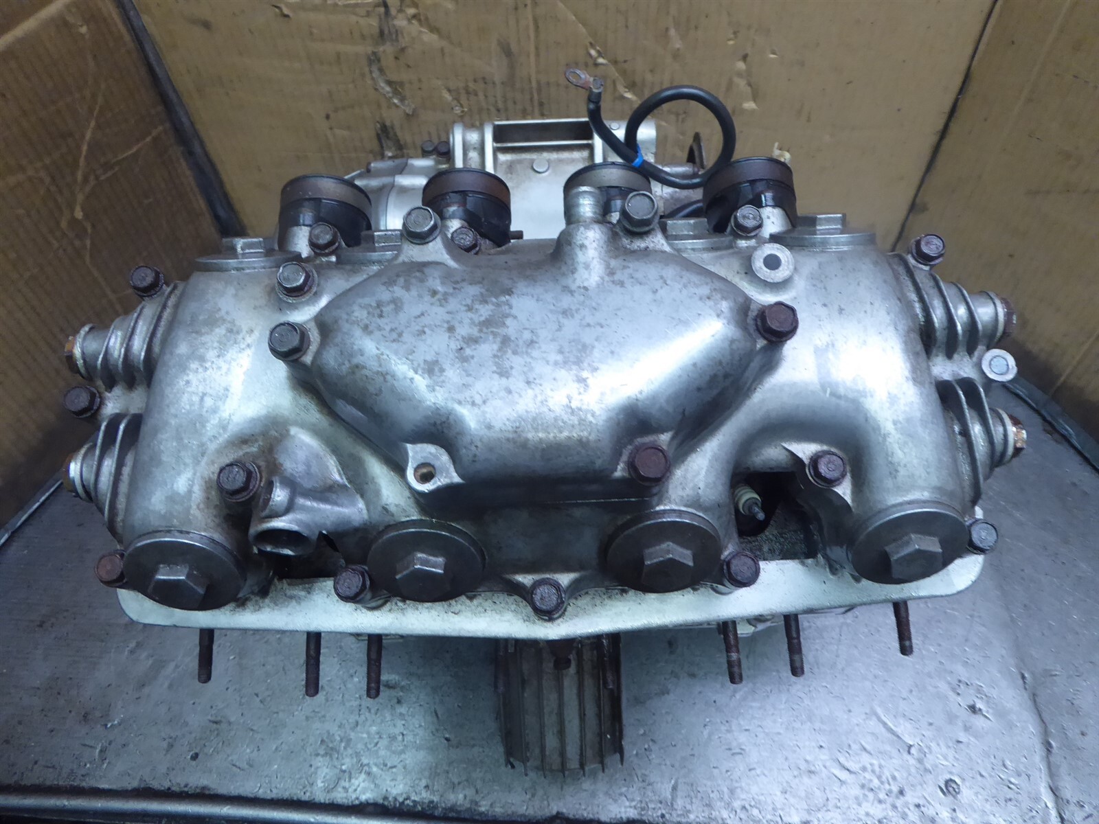 1973 Honda CB350F Four HM620! engine motor crank turns compression ...