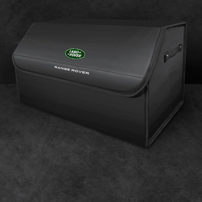 PU Leather Car Rear Trunk Storage Luggage Box Cargo Organizer For Land ...