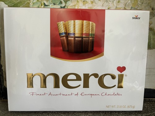 Merci Finest Assortment of European Chocolates 23.8 oz 675g 54 pieces ...