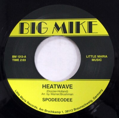 SPODEEODEE 45 Heatwave / Gonna Get A Girl MINT- rockabilly Germany Mc ...