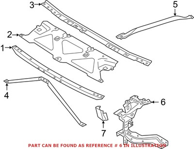 Genuine OEM Headlight Mounting Panel for BMW 51647383857 | eBay