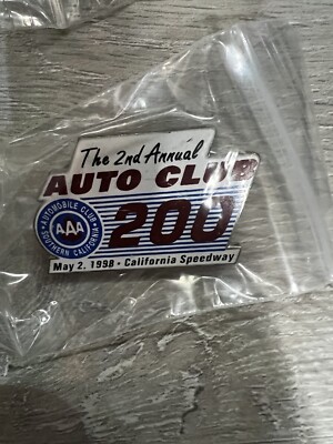 1998 Auto Club AAA 200 NASCAR California West Series Event Hat Pin | eBay