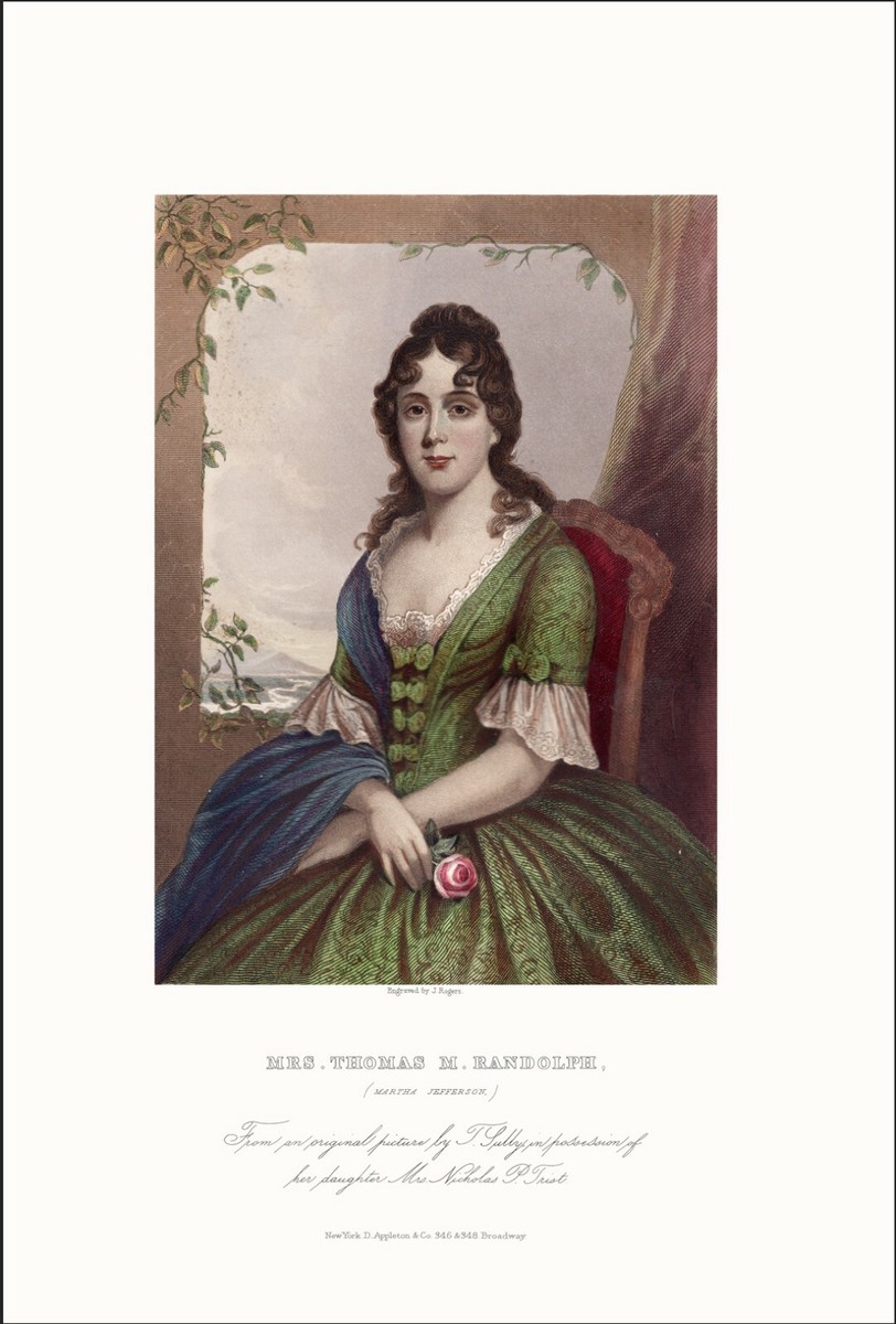 Martha Wayles Skelton Jefferson The Life And "Happiness" Of Martha