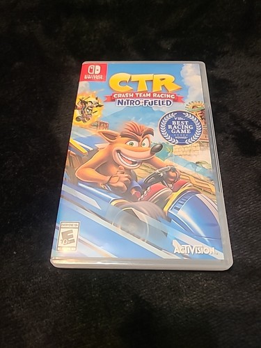 CTR Crash Team Racing Nitro Fueled Nintendo Switch Game (CASE ONLY) | eBay