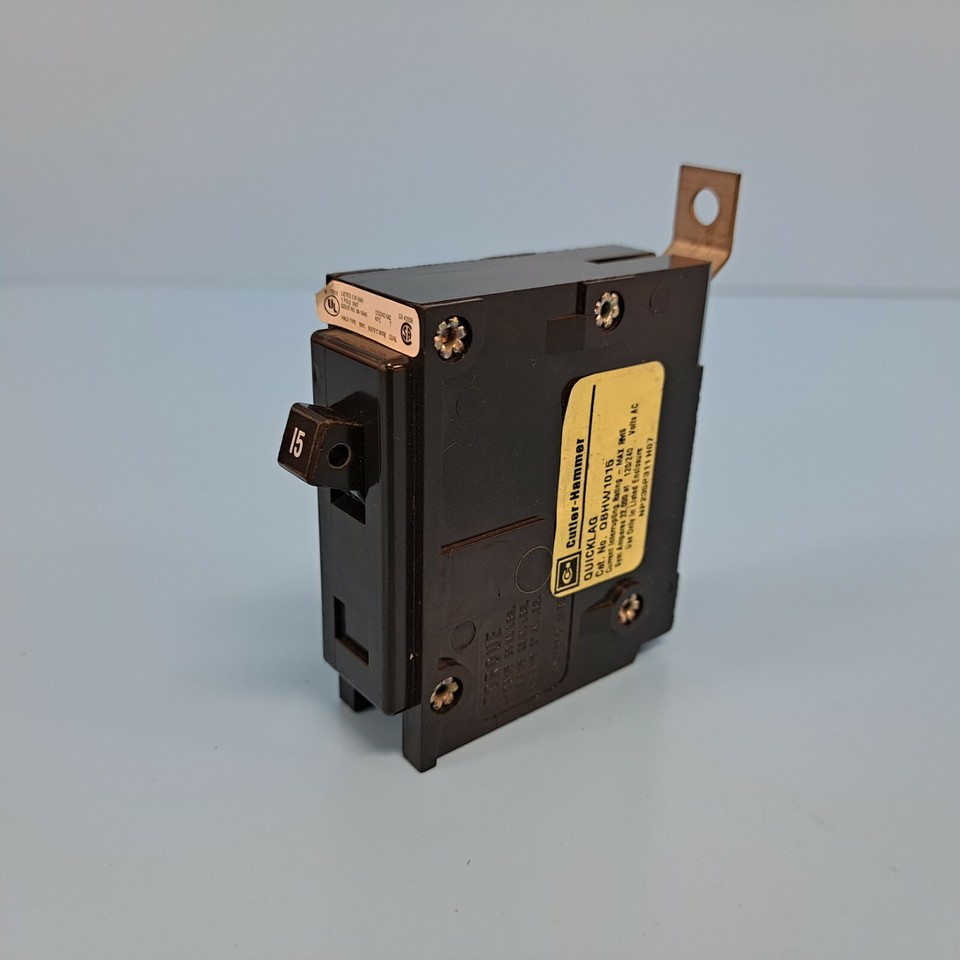 178-0401// CUTLER-HAMMER QBHW1015 1POLE 15A CIRCUIT BREAKER [USED] | eBay