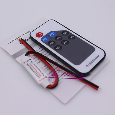 9 Key-RF Ultra Slim Mini RF Wireless Remote Controller LED Dimmer DC5 ...