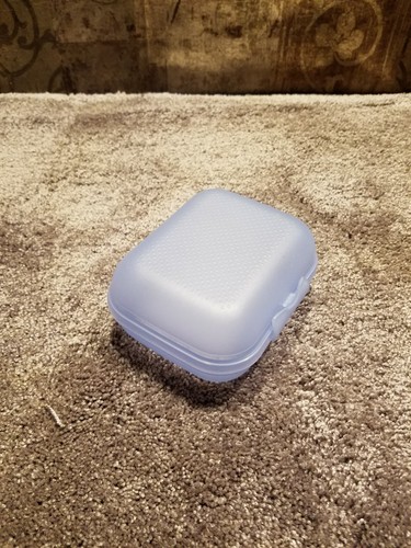 Tupperware Oyster Case Packable Keeper Large Blue | eBay