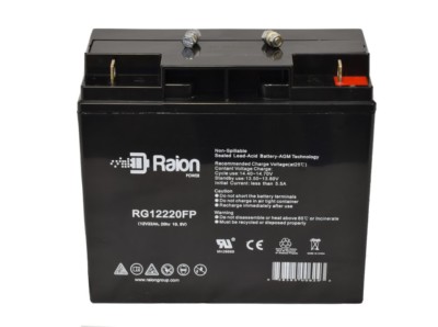 12V 22Ah replacement battery for CB19-12, ES1217, UB12200, LC-RD1217P ...