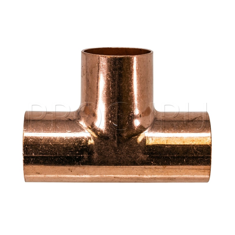 [25-Pack] PROCURU Copper Tee 3/4" x 3/4" x 3/4" CxCxC, Certified Lead ...