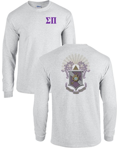 Sigma Pi Fraternity Crest Long Sleeve Shirt - NEW | eBay