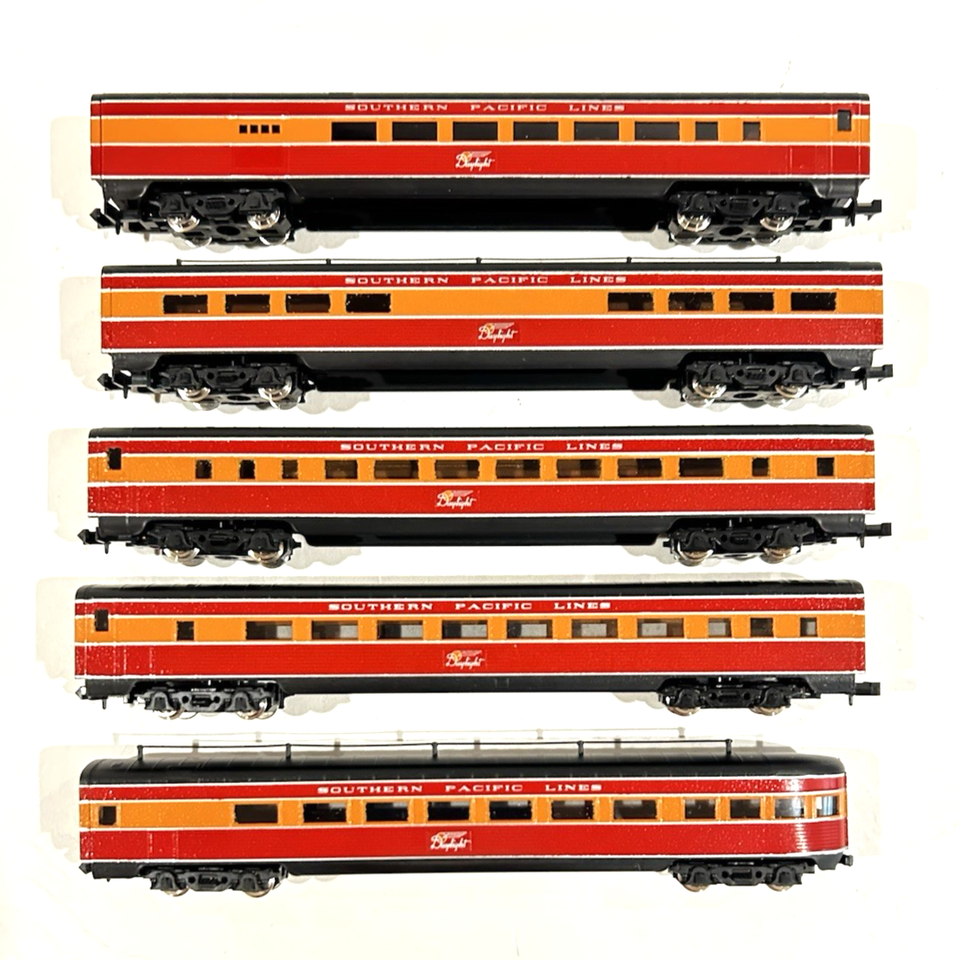 N Scale Brass Key Model Trains Southern Pacific SP Daylight 5-Car ...