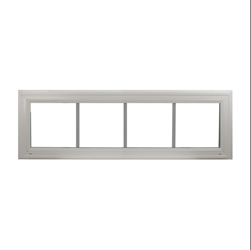 Double Pane Transom Window 48" x 10" Florida Approved Vinyl Argon Low E ...