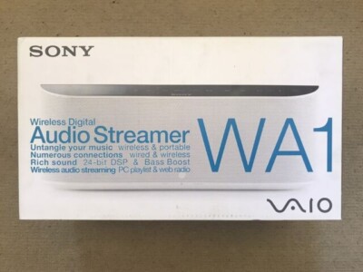 Sony VAIO VGF-WA1/W Wireless Digital Music Streamer w/Echo Show | eBay