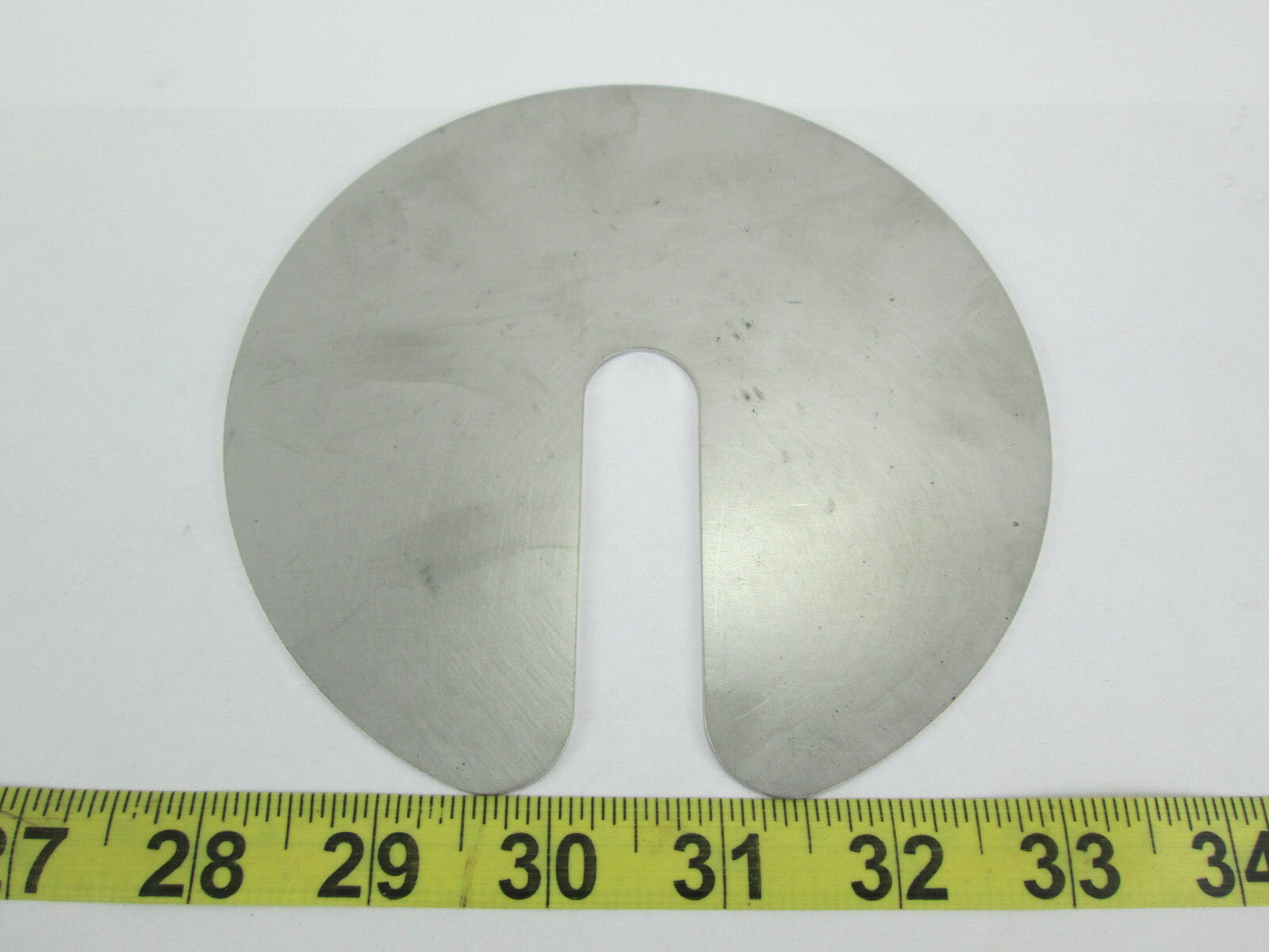 Lot of 2 Isolator Metal Shim P10F1 Round 5-5/8" Diameter 1/8" Thick 3/4 ...