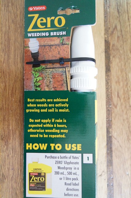 Yates Zero Glyphosate Weeding Brush Weed Wand Weedicide Applicator No ...