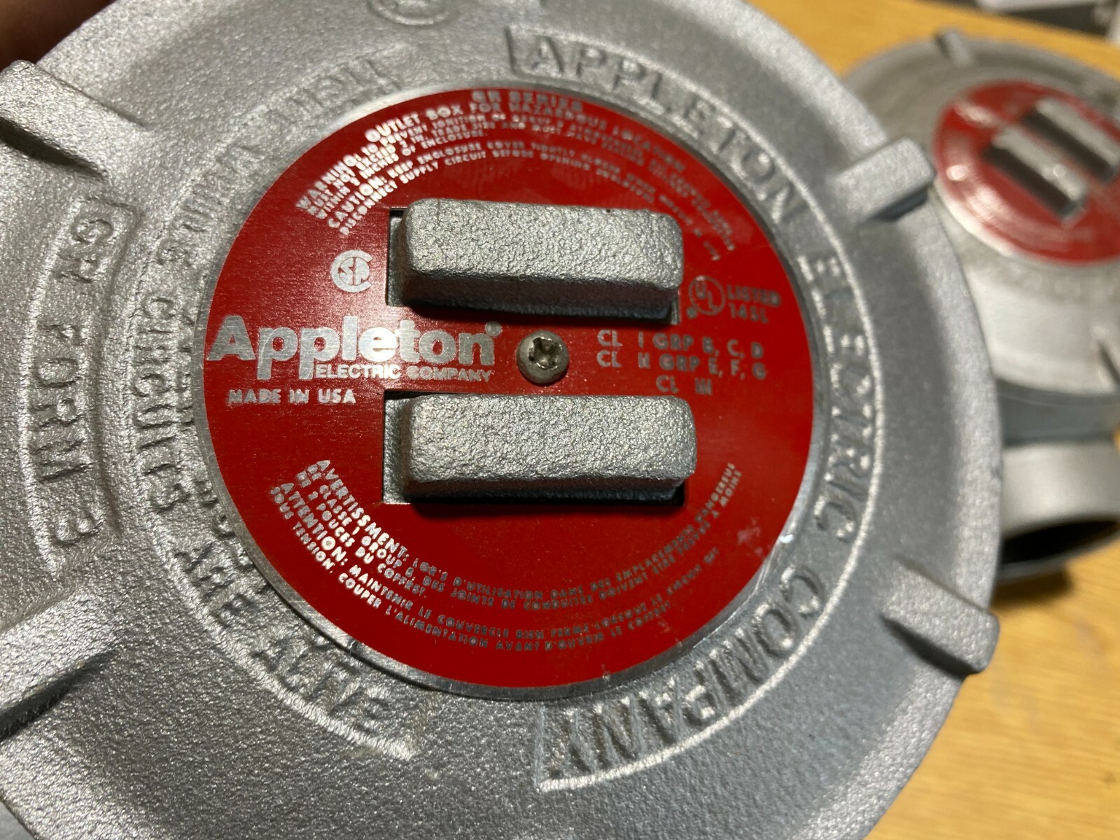 Appleton Electric Company Conduit Outlet Box GR Form 3, Type GR2, 2" 90 ...