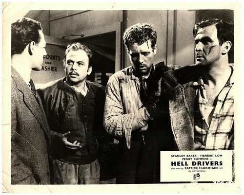 Hell Drivers original lobby card 1960 Patrick McGoohan Stanley Baker Herbert Lom | eBay