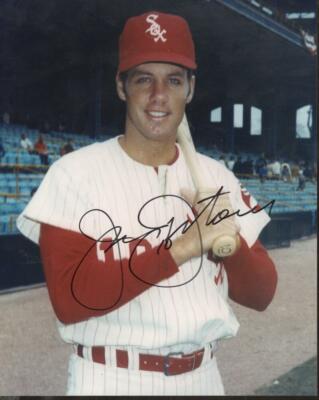 JAY JOHNSTONE CHICAGO WHITE SOX SIGNED AUTOGRAPHED 8X10 PHOTO W/ COA | eBay