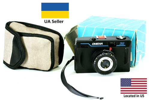 SMENA 35 LOMO 35mm film compact manual camera 40mm f4 T43 lens ...