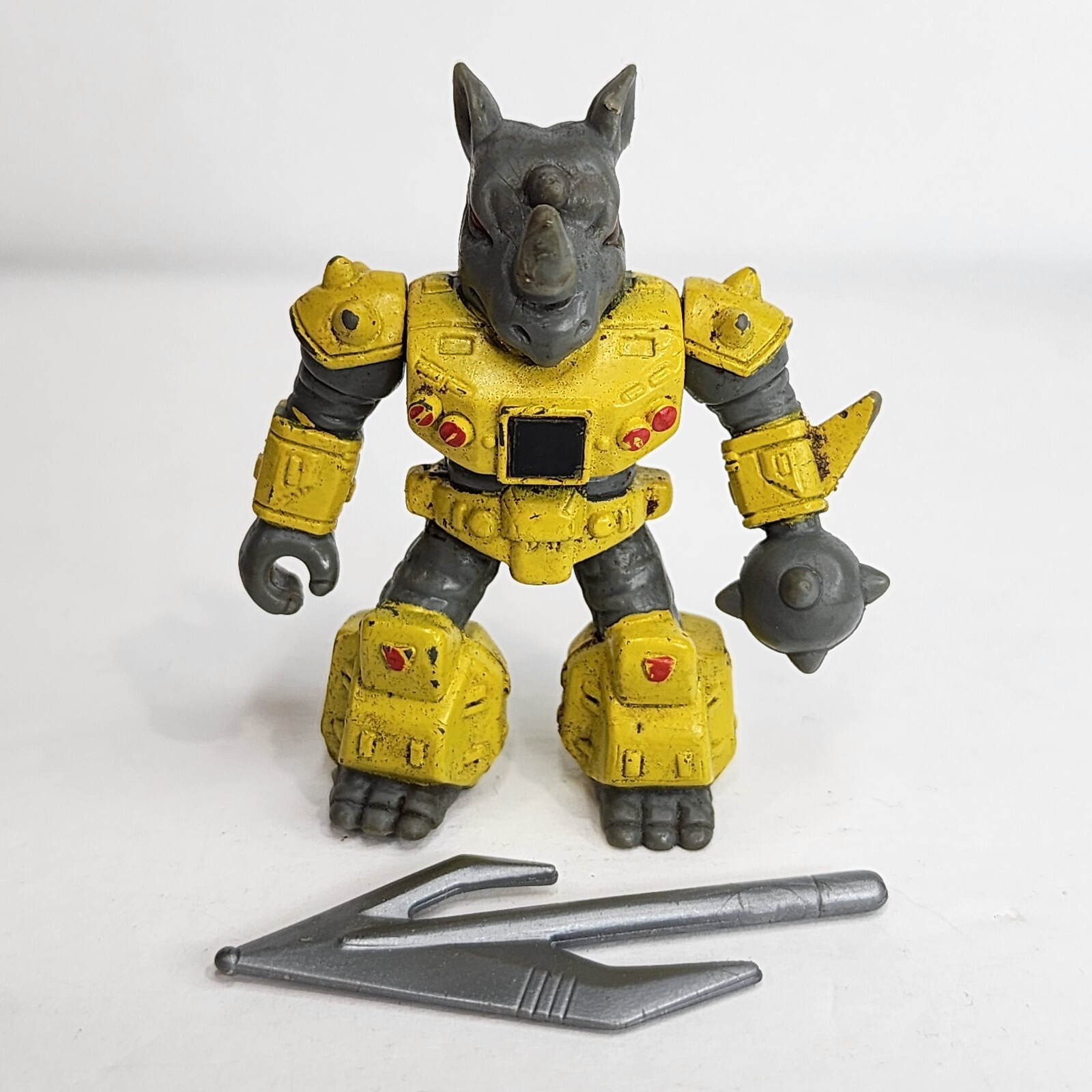 1986 Battle Beasts Series 1 2" Rocky Rhino Greysharp Figure #09 ...