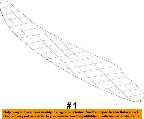 SU003-01532 Toyota Grille, radiator, lower no.1 SU00301532, New Genuine ...