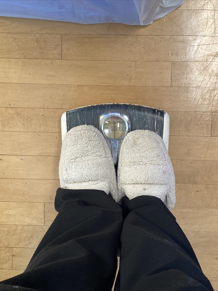 Borg Scale Bathroom Antique Retro Vintage Pounds Old School | eBay