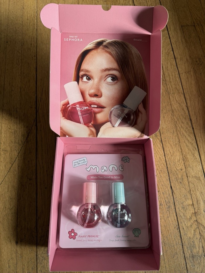 Mane Pinky Promise Hair & Body Mist and Sea Sweet Hair & Body Mist. | eBay