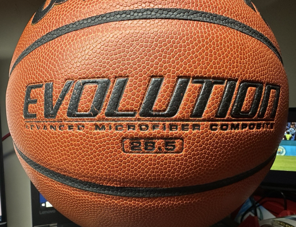 3 x Wilson Evolution Indoor Basketballs -28.5" NFHS WTB0586 Microfiber ...