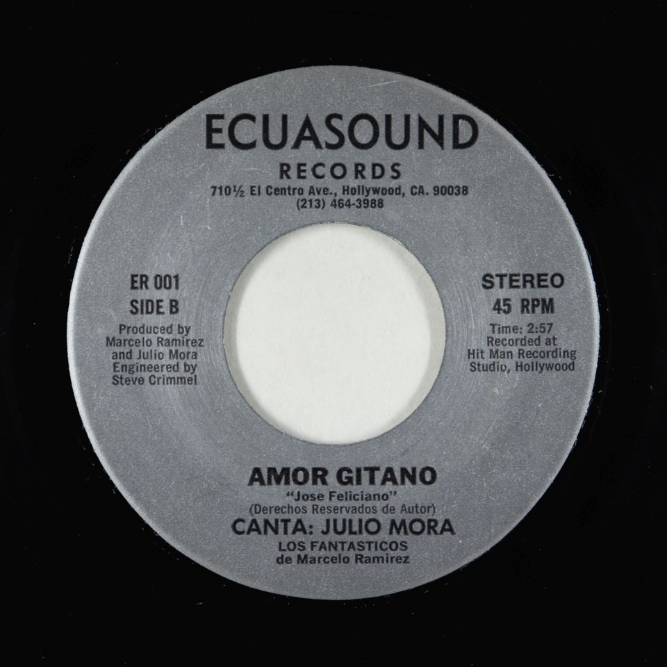 Latin Cumbia 45 - Julio Mora - Nueva Cumbia - Ecuasound - unknown? | eBay
