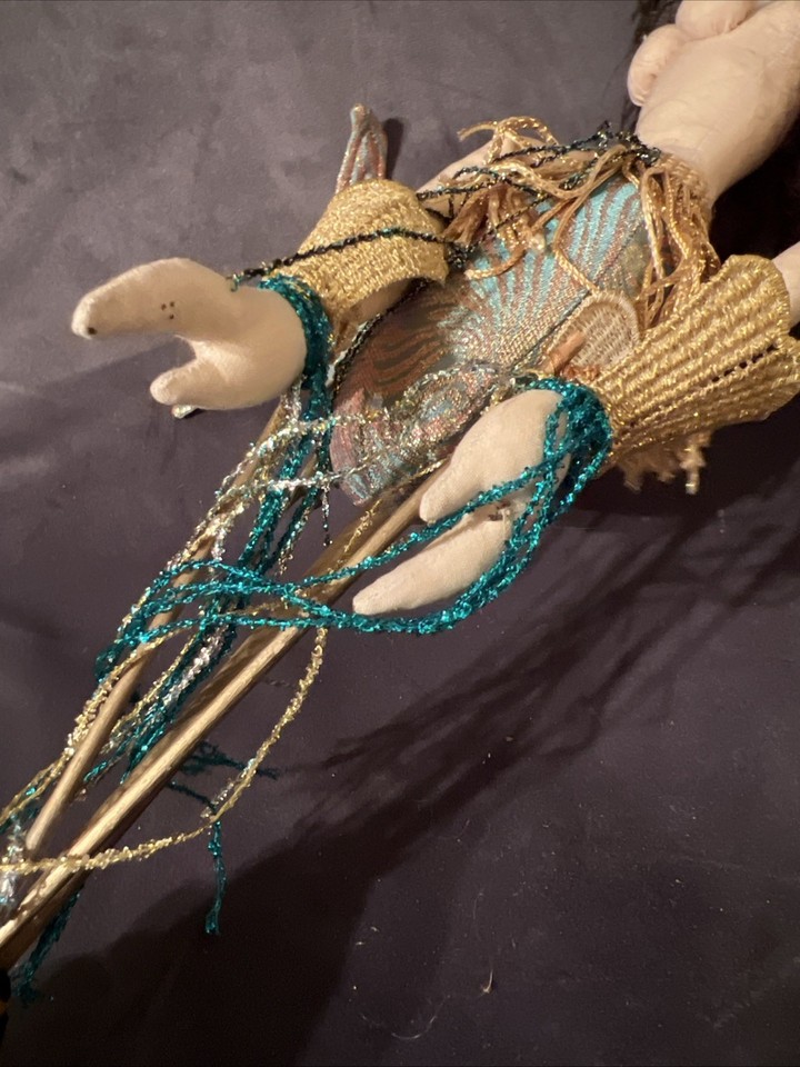 Handmade Mermaid Stick Marionette Puppet Doll | eBay